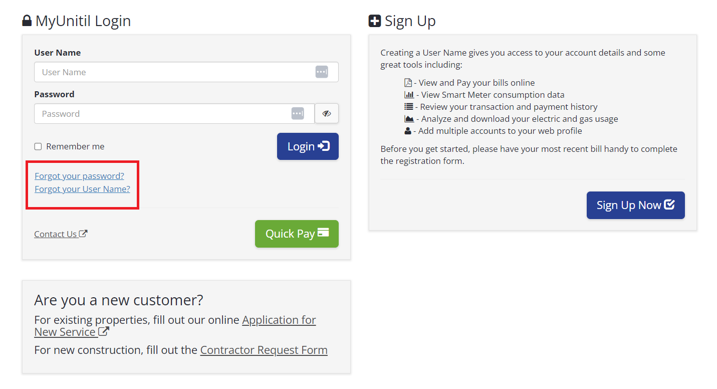 The MyUnitil Experience | Unitil